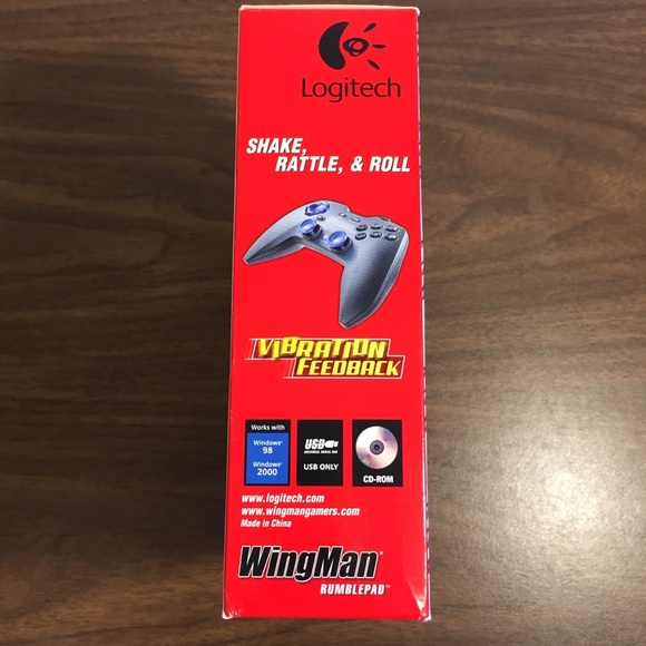 Logitech | Video Games & Consoles | Vintage Logitech Wingman Rumblepad ...